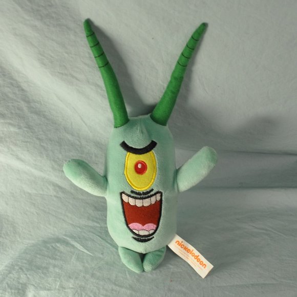 Nickelodeon | Toys | Plush Plankton Spongebob Nickelodeon Stuffed ...